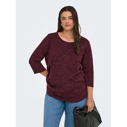 Only Bluse in Bordeaux - 36% | Gr&ouml;&szlig;e L-50/52 | Damen-blusen