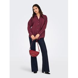 Only Bluse in Bordeaux - 62% | Größe XS | Damen-blusen