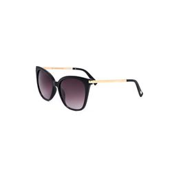 Oscar de la Renta Damen-Sonnenbrille in Schwarz-Gold/ Lila - 55% | Größe 54 | Damen-brillen