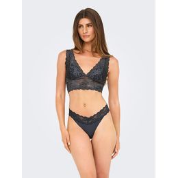 Only Bustier in Anthrazit - 20% | Größe L | Damen-bhs