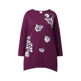Ulla Popken Shirt female Purple size 50-52