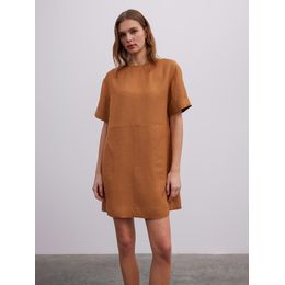 BGN Kleid in Hellbraun - 83% | Größe 40 | Damen-kleider
