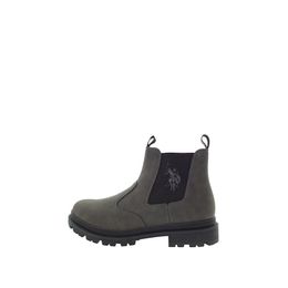 U.S. Polo Assn. Chelsea Boots 'Berlin003' Herren Gr&ouml;&szlig;e 46 grau / dunkelgrau / schwarz