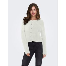 Only Cardigan in Creme - 55% | Gr&ouml;&szlig;e L | Damen-pullover-cardigans