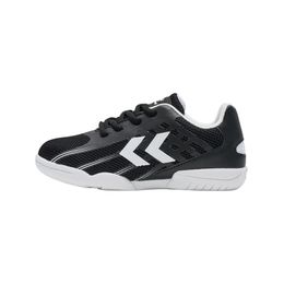 Hummel Sportschuh 'Root Elite' M&auml;dchen Gr&ouml;&szlig;e 30 dunkelgrau / schwarz / wei&szlig;