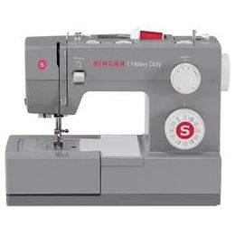 Singer Nähmaschine "Heavy Duty 4432", grau, B:38cm H:21cm T:15,8cm, Nähmaschinen, 32 Stiche