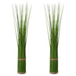 Kunstgras Creativ green "Stehgrasbündel", grün, B:15cm H:90cm, Kunststoff, Kunstpflanzen