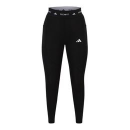 adidas Performance Sporthose Damen Größe XXS schwarz / weiß