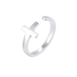 Elli Ring 'Kreuz' female Silver size One Size