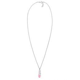 Elli Kette Damen Größe 36 pink / silber