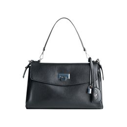 Bershka Schultertasche Damen Größe One Size schwarz