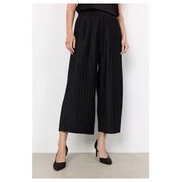 Schlupfhose soyaconcept "SC-KIRIT 4", Damen, Gr. L, N-Gr, schwarz (9999 schwarz), Web, Obermaterial: 65% Polyester, 35% Viskose, unifarben, Modisch, knöchelfrei, Hosen, Sommerhose