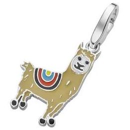 Charm-Einhänger "Alpaka, Silber 925", bunt, Giorgio Martello MILANO, Charms, Damen, Silber 925 (Sterlingsilber)