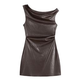 Bershka Kleid Damen Gr&ouml;&szlig;e 36 schoko Winterkleid