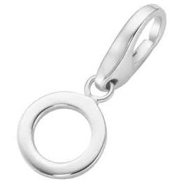 Charm Buchstabe "Buchstabe O, Silber 925", silber, Giorgio Martello MILANO, Charms, Damen, Silber 925 (Sterlingsilber)