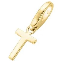Charm Buchstabe "Buchstabe T, Silber 925", gold, Giorgio Martello MILANO, Charms, Damen, Silber 925 (Sterlingsilber)
