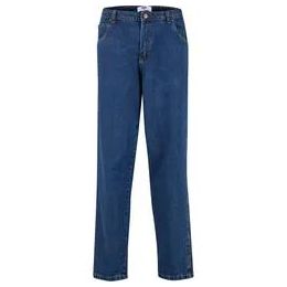 Bequeme Jeans DEF "DEF Herren DEF Tapered Loose Fit Denim", Herren, Gr. 36, Normalgrößen, blau (midblau washed), 100% Baumwolle, unifarben, Jeans