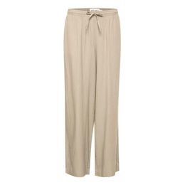 Ichi Hose 'Lino' Damen Größe 42 beige