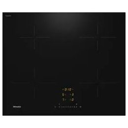 Miele Induktions-Kochfeld "KM 7361 FL", schwarz, B:62cm H:5,3cm T:52cm, Kochfelder, Mit 4 einzelnen Kochzonen zum günstigen Einstiegspreis