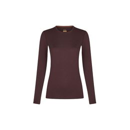 Icebreaker Performance Shirt 'Oasis' female Brown size M