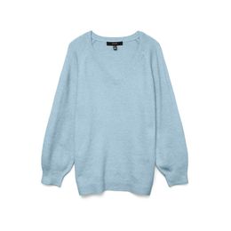 Véro Moda VERO MODA Pullover 'VMLeaf' Damen Größe L hellblau