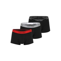 Calvin Klein Underwear Boxershorts Herren Gr&ouml;&szlig;e S grau / rot / schwarz