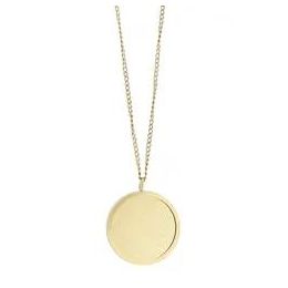 Kette mit Anhänger ADELIA ́S "Neuheit 2025 - Unisex Edelstahl Halskette mit Anhänger", gold, Halsketten, Damen, unbekannt, Edelstahl
