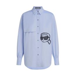 K by KARL LAGERFELD Karl Lagerfeld Blouse female Blue size 44
