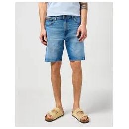 Jeansshorts Wrangler "Texas", Herren, Gr. 30, N-Gr, rosa (prairie rose), Denim/Jeans, Obermaterial: 99% Baumwolle, 1% Elasthan, Basic, Jeans