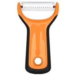 Julienneschneider OXO GOOD GRIPS "Schäler / Peeler", orange (orange, schwarz), Edelstahl, Küchenschneider, mit Julienne-Funktion