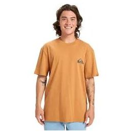 T-Shirt Quiksilver "Ev Mini Logo", Herren, Gr. XL, almond, 70% Baumwolle, 30% Baumwolle, Shirts