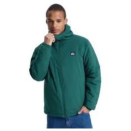 Regenjacke Quiksilver "Overcast 3K Insulated", Herren, Gr. L, trekking grün, 100% Polyester, Jacken