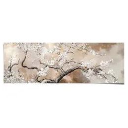 Poster Reinders "Rustikale Blumen", beige (farbe bild(er): beige), B:158cm H:53cm T:0,1cm, Bilder, Wohnzimmer - Beige - 170 gr. Papier - Blumen und Pflanzen - 158x53 cm
