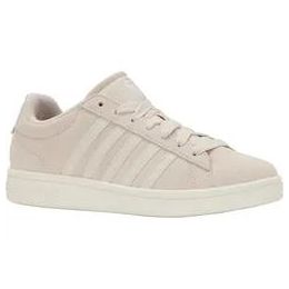 Sneaker K-Swiss "COURT TIEBREAK II SDE", Gr. 37, crystal gray, jet stream, Leder, Schuhe