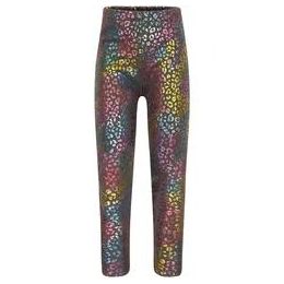 Sommerkleid happy girls "leggings", Mädchen, Gr. 140, EURO-Größen, grau (anthrazit), Stoff, Tüll, 100% Polyester, normal, Kleider