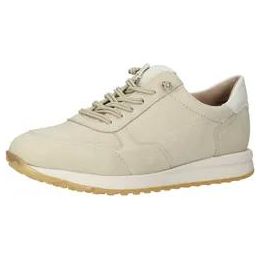 Sneaker Paul Green "Paul Green Sneaker Nubukleder", Damen, Gr. 40, beige (sand), Nubukleder, Schuhe