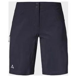 Schöffel Shorts SCHÖFFEL "Shorts Danube L", Gr. 34, Normalgrößen, blau (8820, blau), Oberstoff: 85% Nylon 15% Elasthan, Hosen