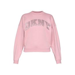 DKNY Performance Athletic Sweatshirt female Pink size XL