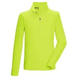 Fleecepullover Killtec "KSW 99 MN FLC SHRT", Herren, Gr. L, maigrün, Oberstoff: 100% Polyester, Sweatshirts, Herren Fleeceshirt: warm, komfortabel, Reißverschluss mit Kinnschutz