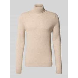 McNeal Regular Fit Rollkragenpullover mit elastischen Abschlüssen
