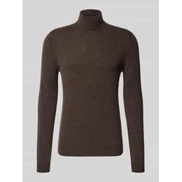 McNeal Regular Fit Rollkragenpullover mit elastischen Abschlüssen