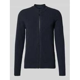 Camel Active Strickjacke mit Reißverschluss