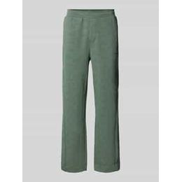 BOSS Green Regular Fit Sweatpants mit Jacquard-Optik Modell 'MIRROR LONG'