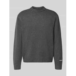 Jack & Jones Strickpullover mit Label-Stitching Modell 'NORREBRO'