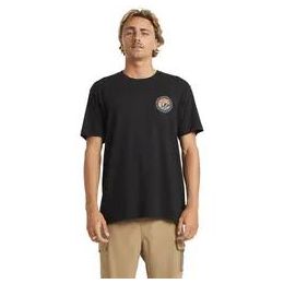 T-Shirt Billabong "Rockies A/DIV", Herren, Gr. S, schwarz, 100% Baumwolle, Shirts