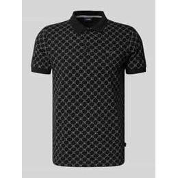 JOOP! Regular Fit Poloshirt mit Label-Stitching Modell 'Paigam'