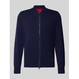 Hugo Regular Fit Strickjacke aus reiner Baumwolle Modell 'SAN JAQUE-C'