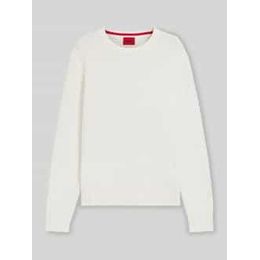 Hugo Regular Fit Strickpullover mit 3D-Strukturmuster Modell 'SYER'