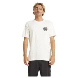 T-Shirt Billabong "Rockies A/DIV", Herren, Gr. M, weiß (sanftes weiß), 100% Baumwolle, Shirts