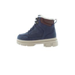U.S. Polo Assn. Stiefel 'TEXAS' Jungen Gr&ouml;&szlig;e 36 marine / braun